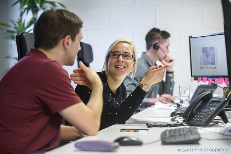 Office photography London | Images of staff working at your offices